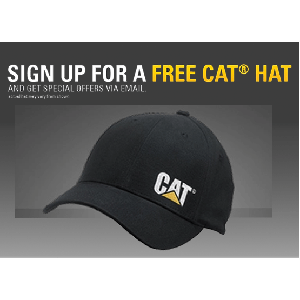 Free CAT® Hat - Only Free Samples
